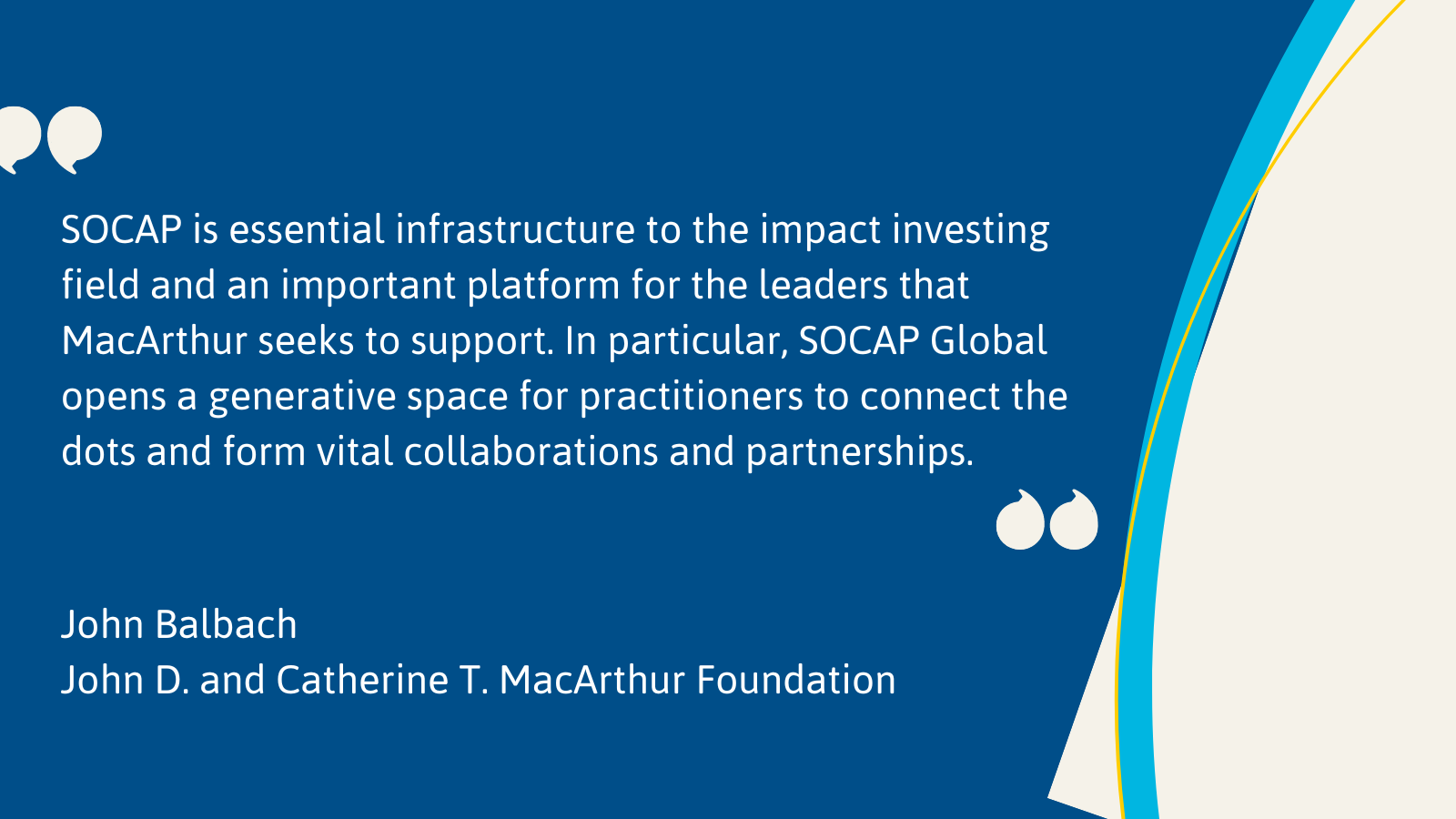 Partner with Us! - SOCAP Global SOCAP Global