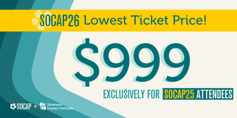SOCAP26 Exclusive Tickets - SOCAP Global SOCAP Global